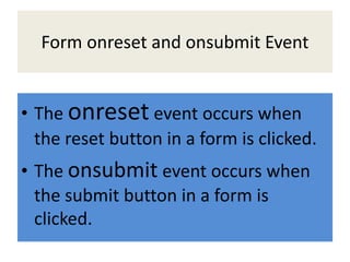 Javascript event handler 2 | PPT