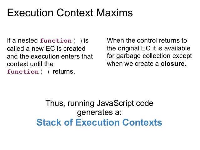 Javascript Execution Context 6798