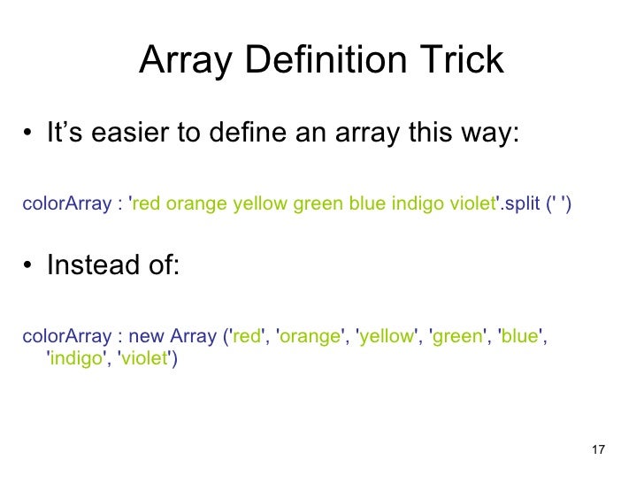 Javascript Experiment