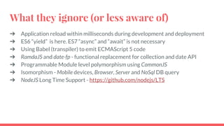 JavaScript for Enterprise Applications | PPT