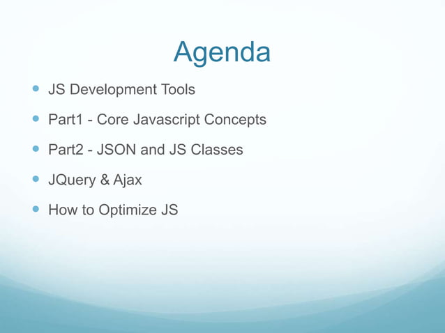 Java scriptforjavadev part1 | PPT | Free Download