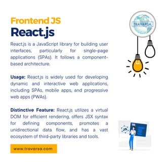 Comprehensive Guide to JavaScript Frameworks | PDF