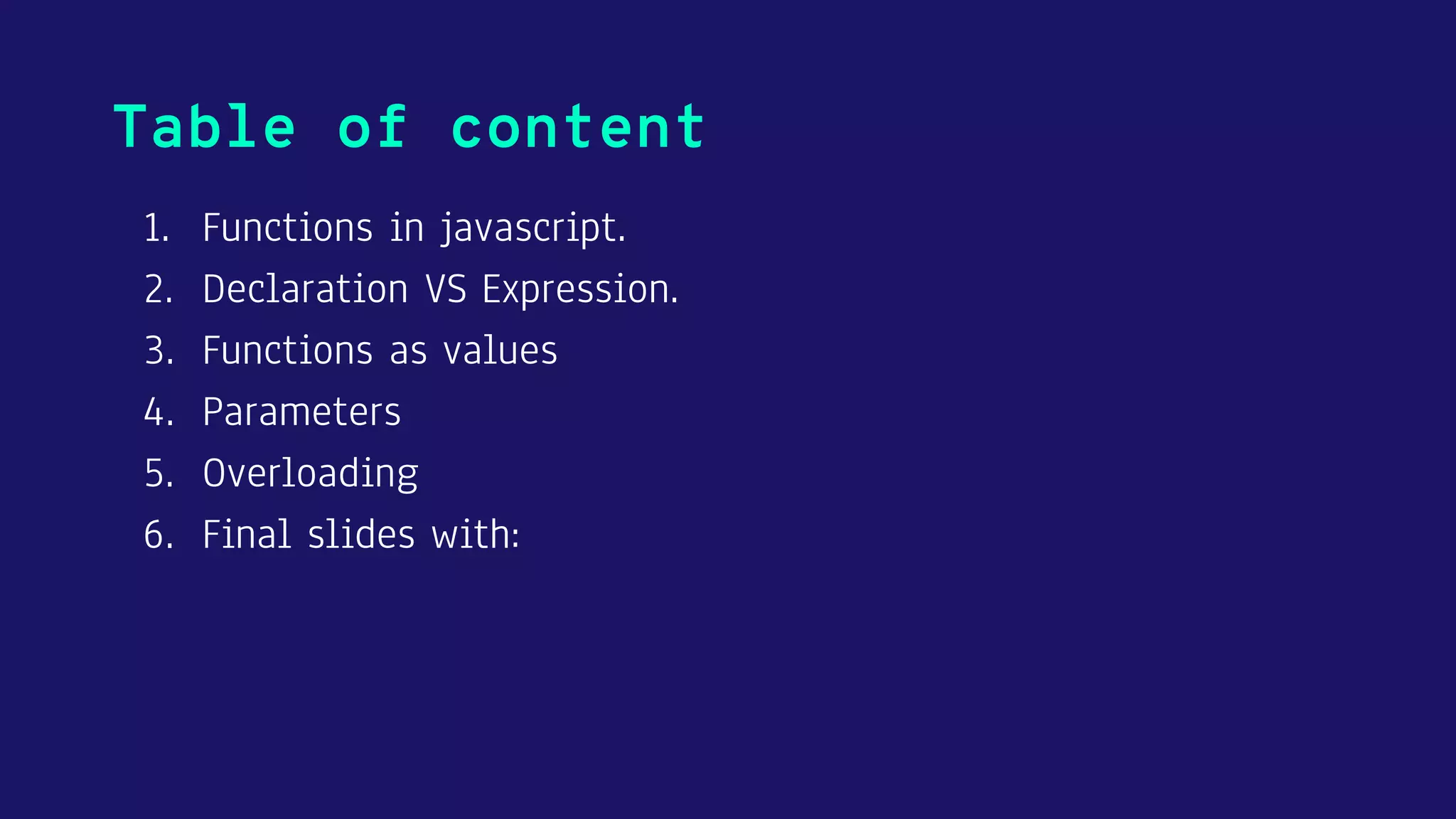 Javascript functions | PPTX