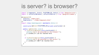 Maciej Treder "Server-side rendering with Angular—be faster and more ...