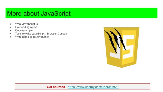 Javascript Guide 2020 Learn Javascript Ppt 