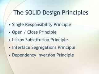 Apply SOLID Design principles to javascript code with immediate ...