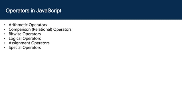 Introduction to JavaScript Scripting Language | PPT Introduction to JavaScript Scripting Language | PPT