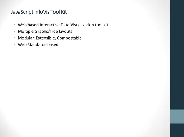 Java script infovis toolkit | PPT