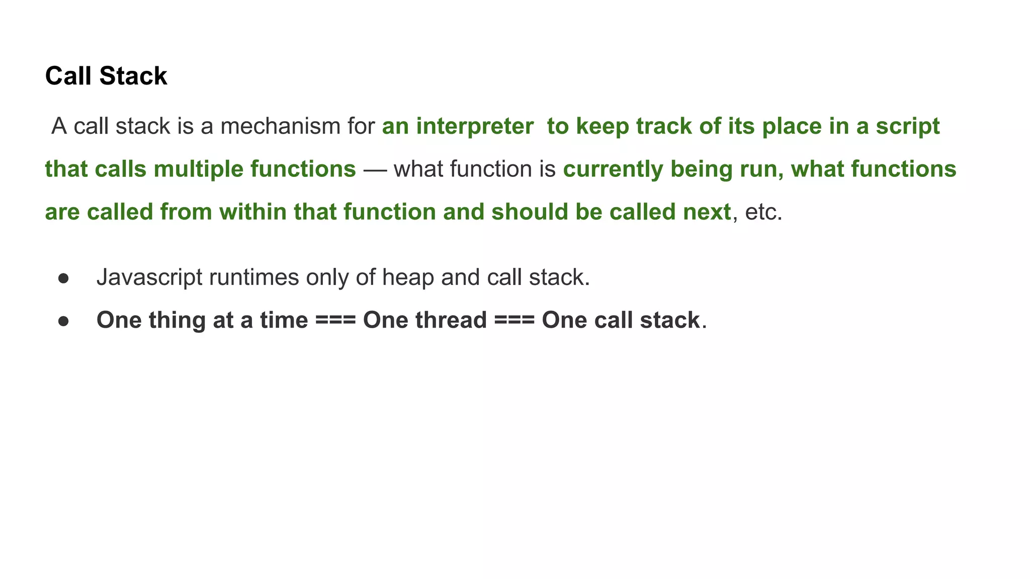Javascript internals | PPT