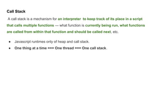 Javascript internals | PPT