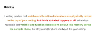 Javascript internals | PPT