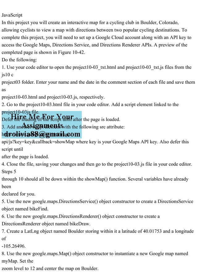 JavaScriptIn this project you will create an interactive map for a.pdf