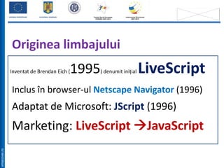 Javascript introducere | PPTX