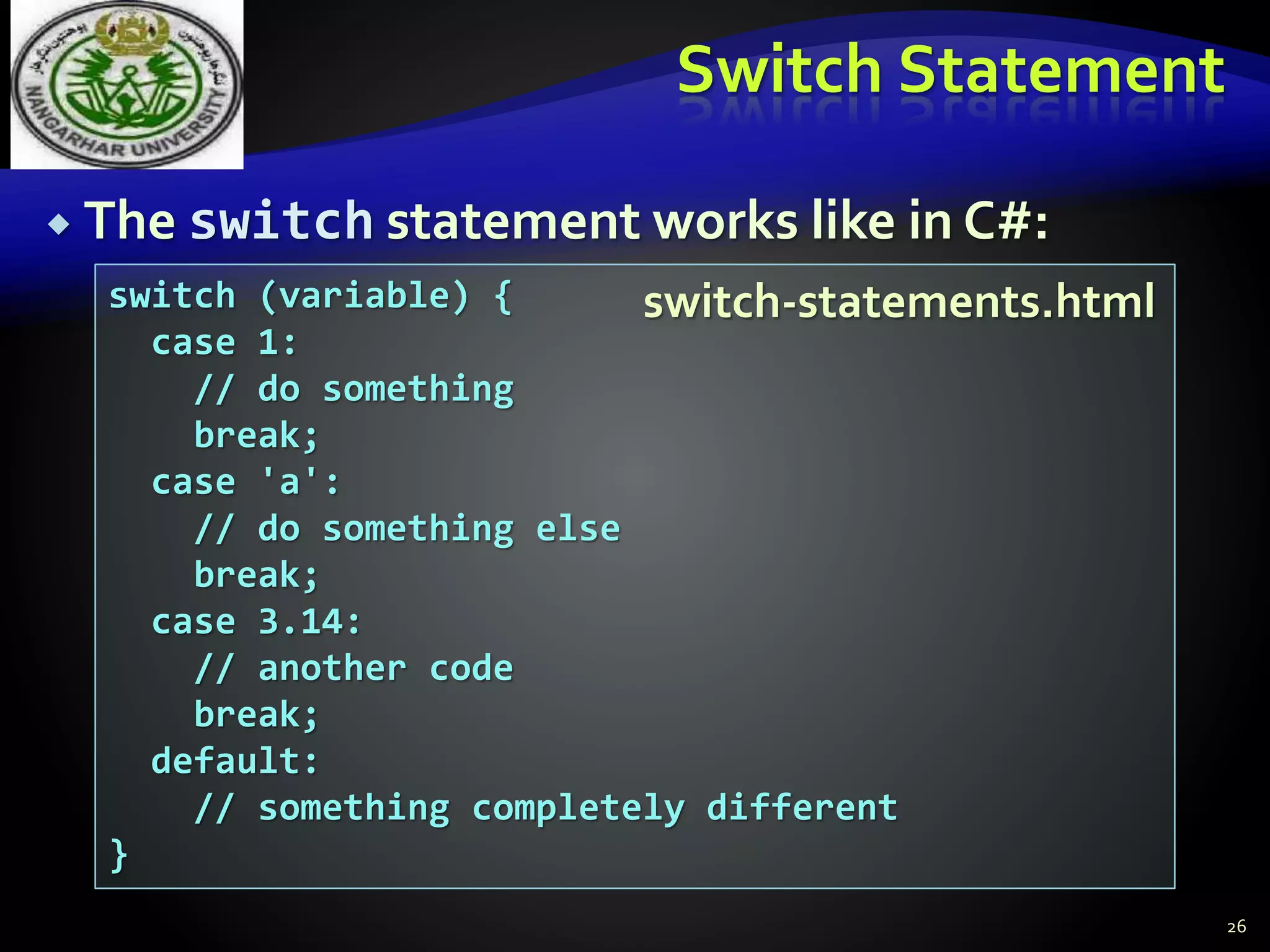 JavaScript lesson 1.pptx | Web Development | Internet