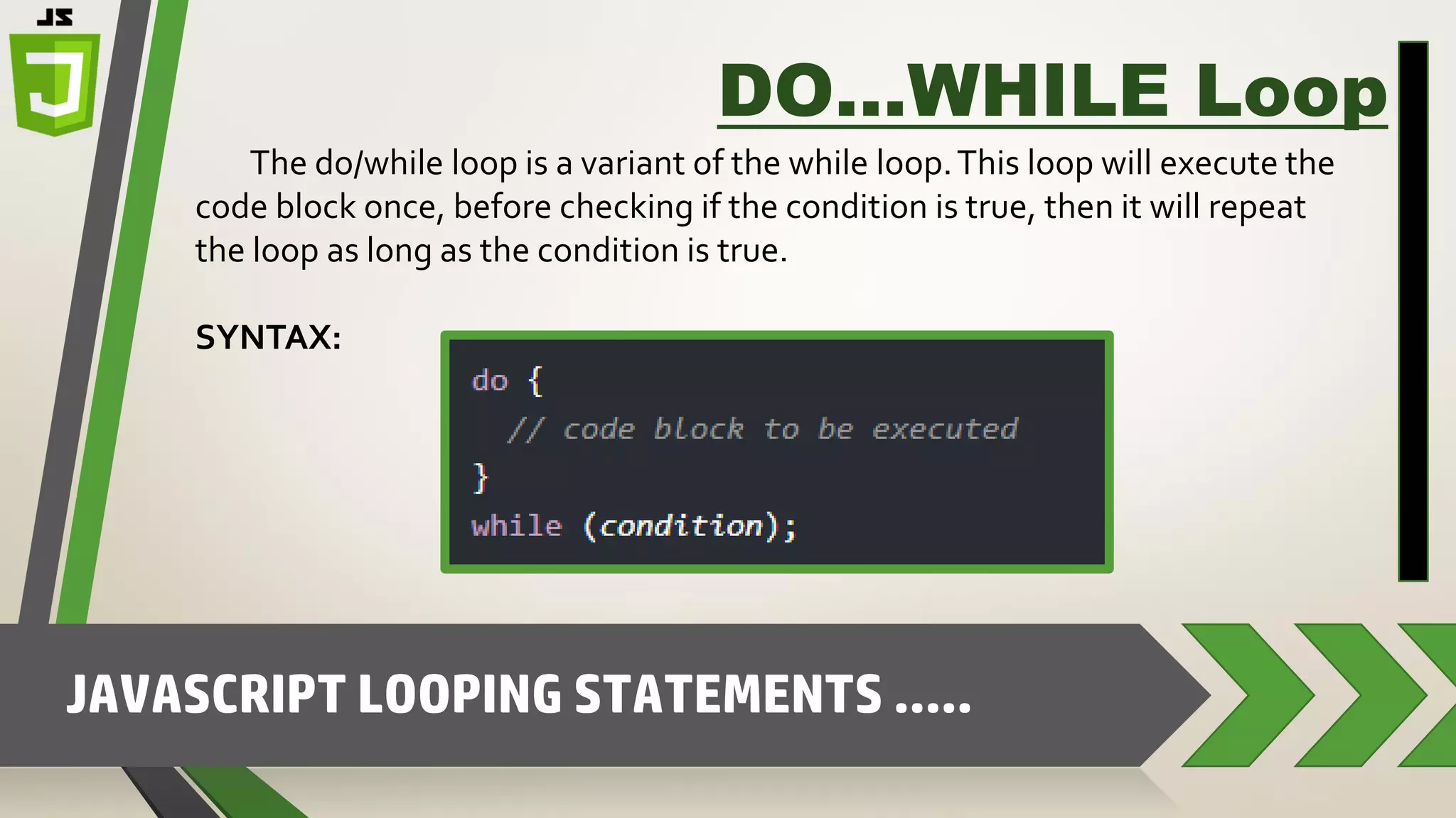JavaScript Looping Statements | PDF