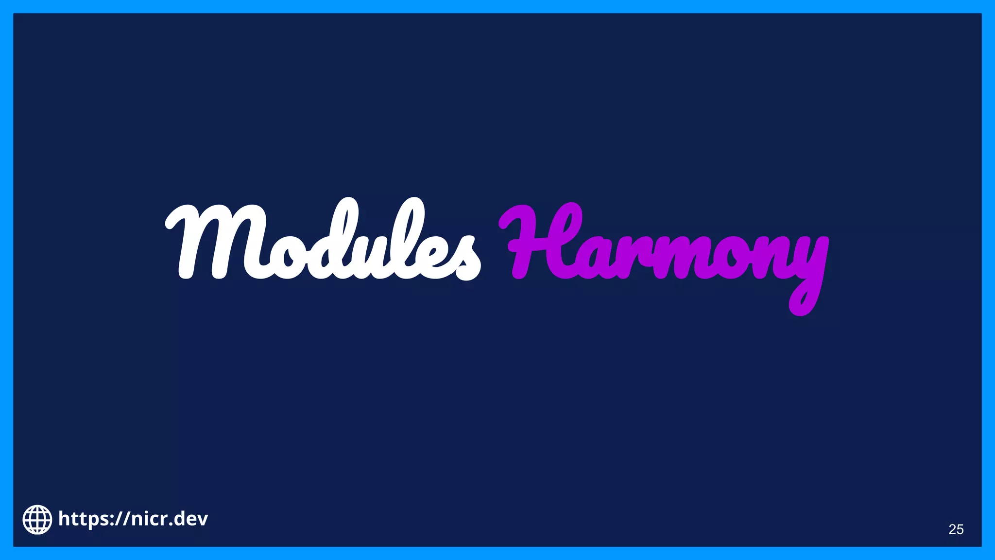 JavaScript Modules Past, Present and Future | PPT