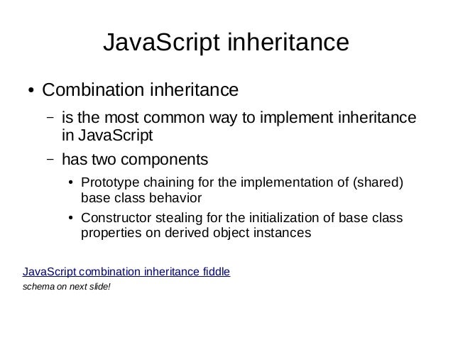 Javascript Object Oriented Programming Cheat Sheet