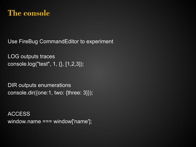 JavaScript: Patterns, Part 2 | PPT