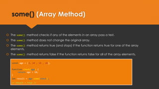 Javascript Methods and events | PDF