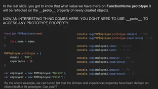 Javascript Prototypal Inheritance - Big Picture | PPT