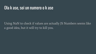 JavaScript, qué hermoso eres | PPT
