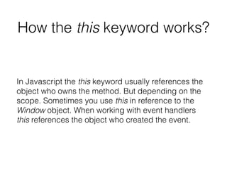 Javascript quiz. Questions to ask when recruiting developers. | PPT