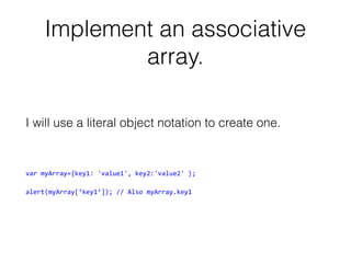 Javascript quiz. Questions to ask when recruiting developers. | PPT