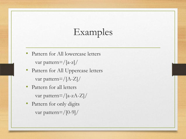 Javascript regular expression | PPTX Javascript regular expression | PPTX