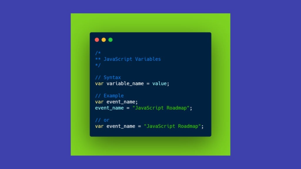 Javascript Roadmap - The Basics