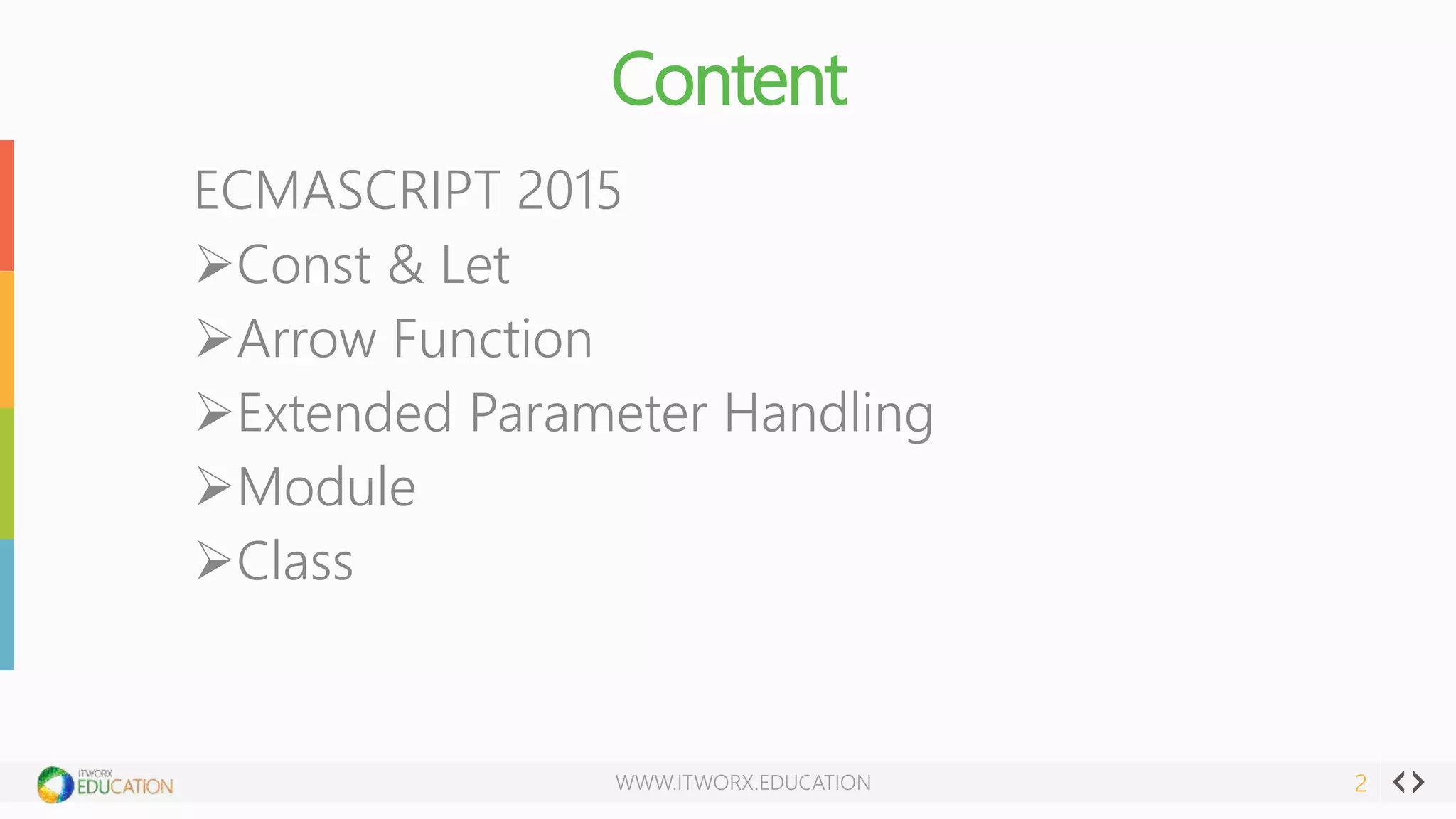Javascript Road Trip(es6) | PPTX | Web Development | Internet