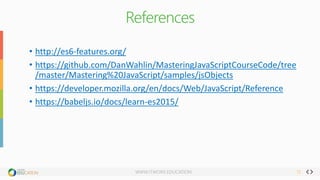 Javascript Road Trip(es6) | PPTX | Web Development | Internet
