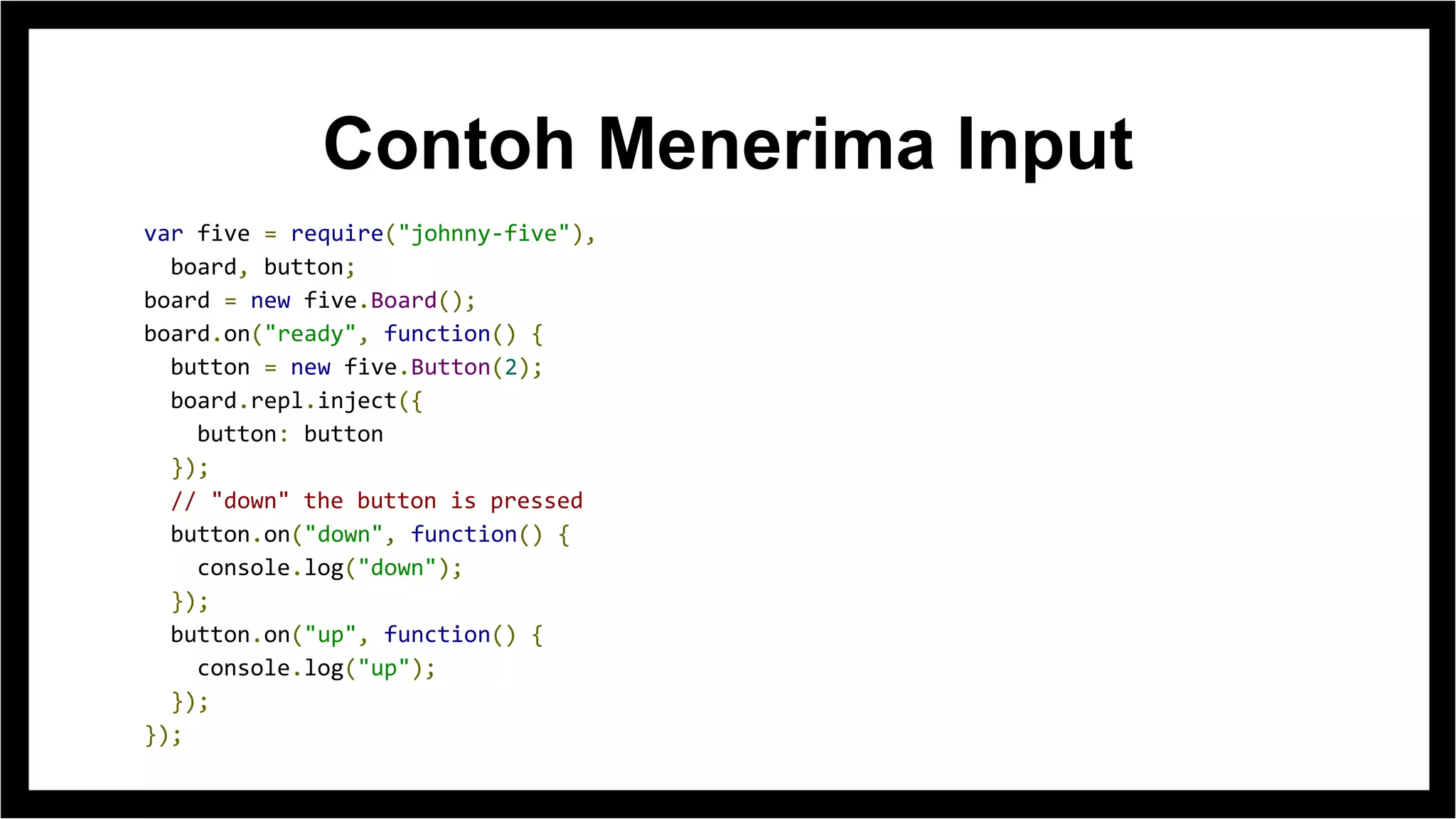 Javascript robotics | PPT