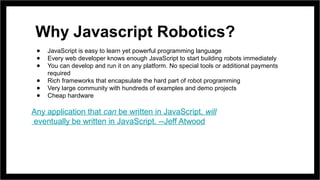 Javascript robotics | PPT