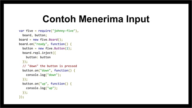 Javascript robotics | PPT