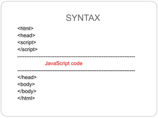 Javascripts. pptt | PPT