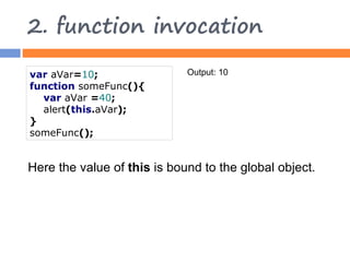 Javascript scoping | PPT