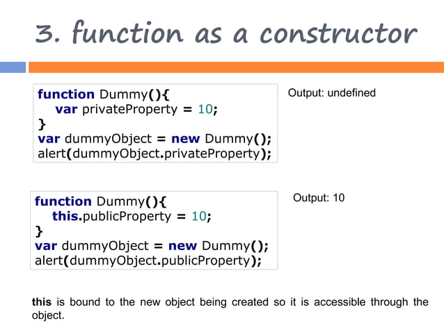 Javascript scoping | PPT