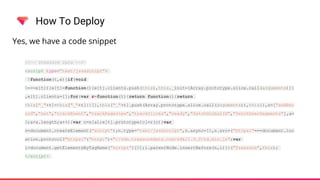 Hands On: Javascript SDK | PPT