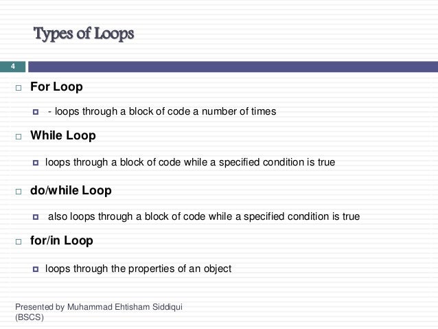 34 Types Of Loops In Javascript - Javascript Overflow