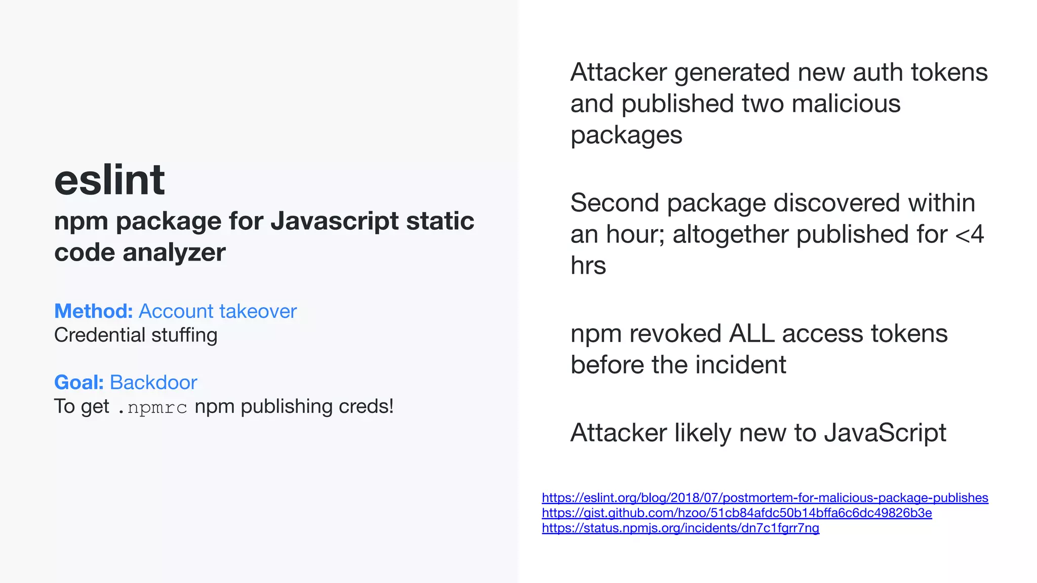 JavaScript Supply Chain Security | PPT