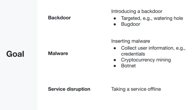 JavaScript Supply Chain Security | PPT