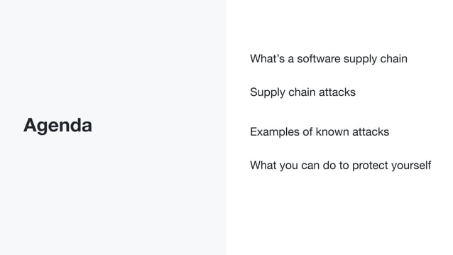 JavaScript Supply Chain Security | PPT
