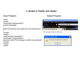 Javascript survival for CSBN Sophomores | PPT | Web Development | Internet