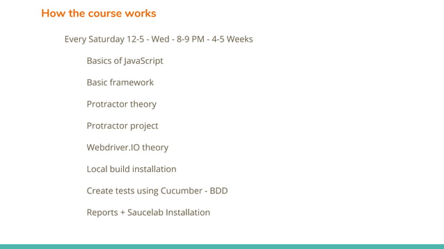Javascript test automation demo | PPT Javascript test automation demo | PPT