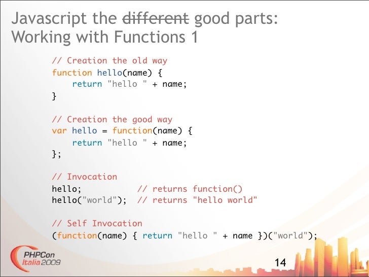 Javascript The Good Parts 