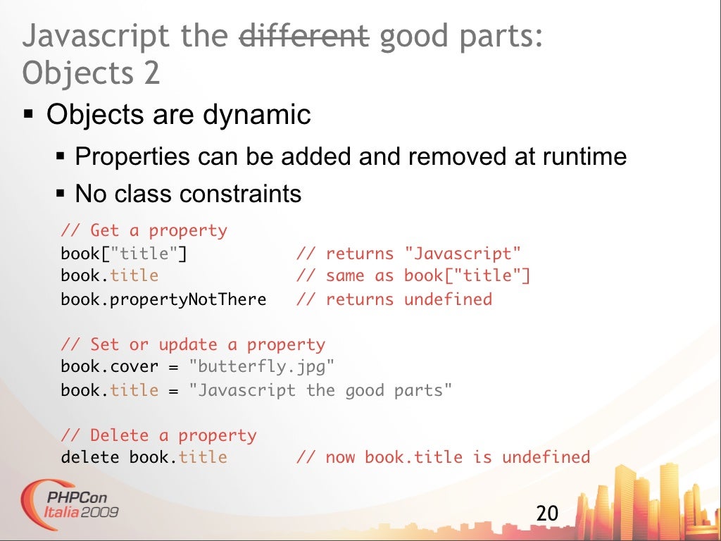 Javascript The Good Parts