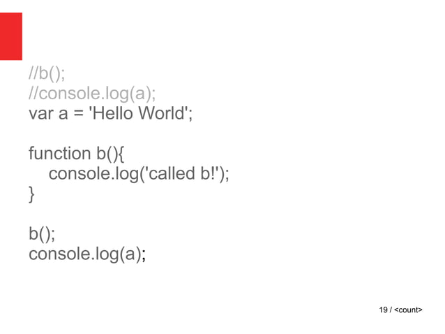 Java Script The Weird Part Part I Ppt