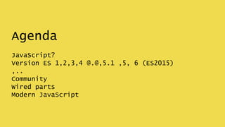 Javascript Today | PPT