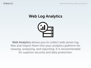 Javascript Tracking or Web Log Analytics? | PDF