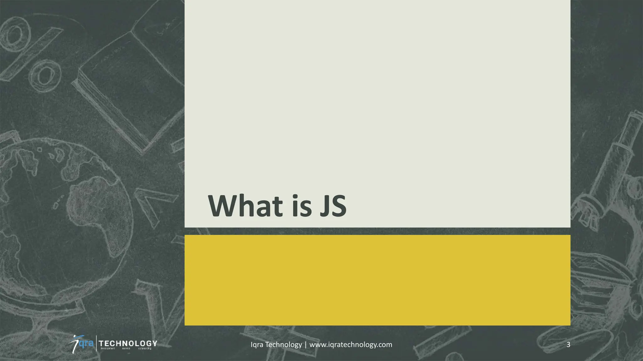 JavaScript Training Day 01 Iqra Technology.pptx